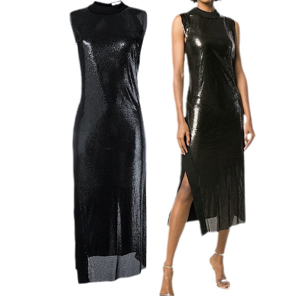Paco Rabanne | Dresses | Paco Rabanne Mesh Midi Dress | Poshmark